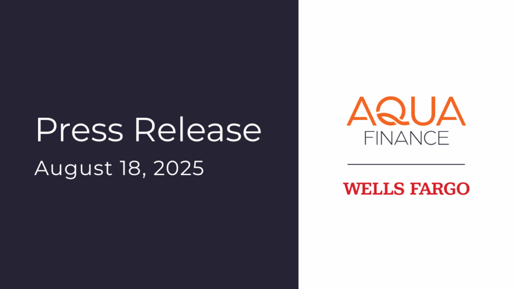 Aqua Finance and Wells Fargo Inventory Finance Announce Retail ...